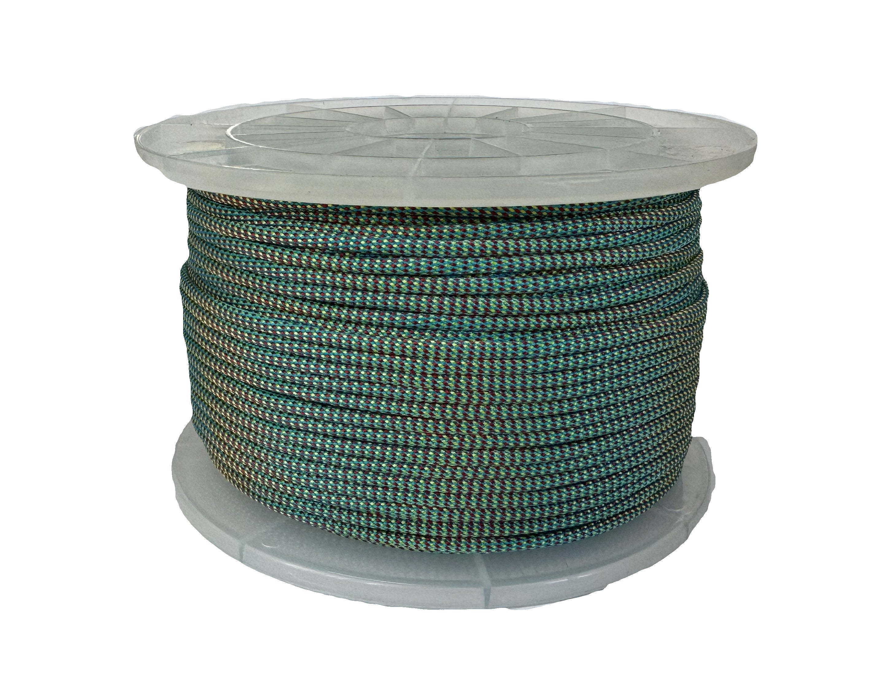 Paracord 550 Type III - 100% Nylon - 100m Blue, Red and Yellow – Primal Cords