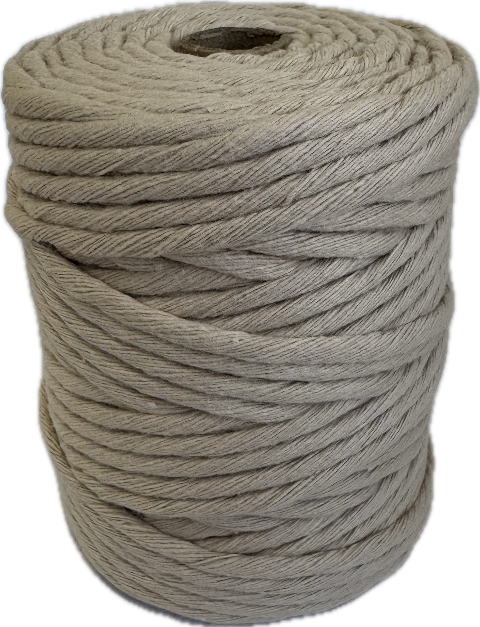 Premium Macrame Cord - 3mm Single Twist Beige 250g - 100% Cotton ...