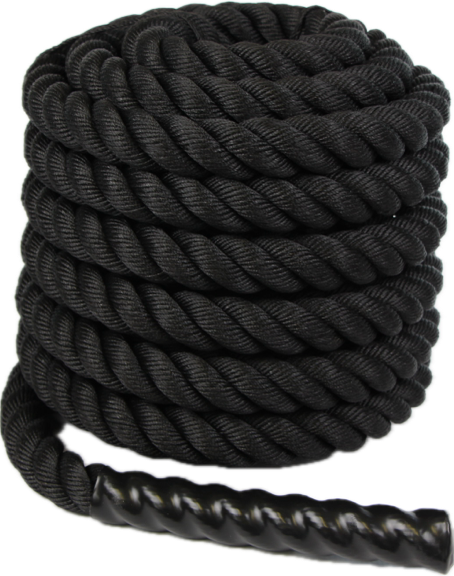 Battle Rope - 50mm x 15m - 100% Polyester – Primal Cords