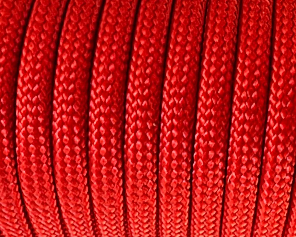 Paracord 550 Type III - 100% Nylon - 15m Red – Primal Cords